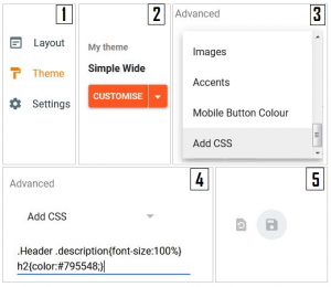 How to add custom CSS in new blogger interface